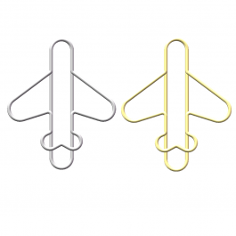 Airplane Jumbo Paper Clips | Extra Large Paper Clips | DuoDuo Art&Craft
