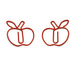 Apple Shaped Paper Clips | Decorative Paper Clips | DuoDuo Art&Craft