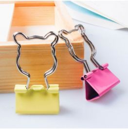Bear Decorative Binder Clips | Cub Custom Binder Clips ...