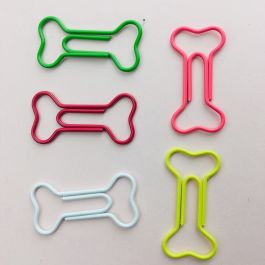 Dog Bone Paper Clips | Bone Shaped Paper Clips | DuoDuo Art&Craft