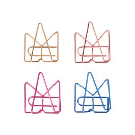 Crown Shaped Paper Clips | Gold Decorative Paper Clips | DuoDuo Art&Craft