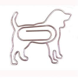 Dog Jumbo Paper Clips | Extra Large Gold Paper Clips | CustomPaperClips.com
