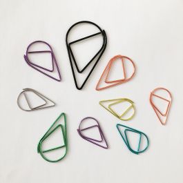 Drip teardrop Shaped Paper Clips | Raindrop Decorative Paper Clips ...
