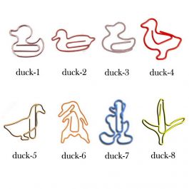 Animal Shaped Paper Clips | Duck Paper Clips | DuoDuo Art&Craft