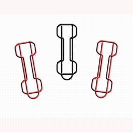 Dumbbell Shaped Paper Clips | Fancy Decorative Paper Clips | DuoDuo Art ...