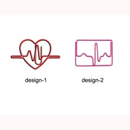EKG Shaped Paper Clips | ECG Medical Paper Clips | DuoDuo Art&Craft