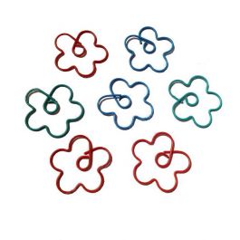 Cute Blossom Shaped Paper Clips | Flower Decorative Paper Clips ...
