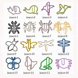 Insect Shaped Paper Clips | Cute Decorative Paper Clips | DuoDuo Art&Craft