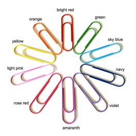 4 Inch Jumbo Paper Clips | Extra Large Colored Paper Clips | DuoDuo Art ...