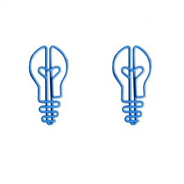 Light Bulb Decorative Paper Clips | Lightbulb Shaped Paper Clips ...