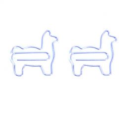 llama Animal Shaped Paper Clips | Cute Alpaca Paper Clips ...