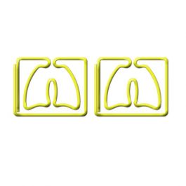 Lung Shaped Paper Clips | Anatomy Lung Jumbo Clips | Custom Medical ...