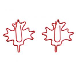 Maple Leaf Shaped Paper Clips | Fun Decorative Paper Clips | DuoDuo Art ...