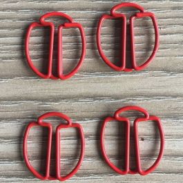 Ladybug Shaped Paper Clips | Insect Decorative Paper Clips | DuoDuo Art ...