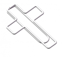 Religious Cross Jumbo Paper Clips | Cross Extra Large Paper Clips ...