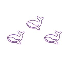 Whale Shaped Paper Clips | Fish Decorative Paper Clips | DuoDuo Art&Craft
