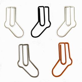 Sock Shaped Paper Clips | Clothing Decorative Paper Clips | DuoDuo Art ...