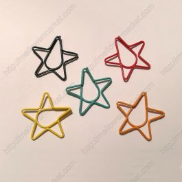 Star Shaped Paper Clips | Decorative Paper Clips | DuoDuo | DuoDuo Art ...