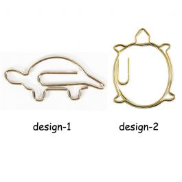 Tortoise Decorative Paper Clips | Turtle Animal Shaped Paper Clips ...