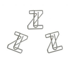 Letter Z Shaped Paper Clips | Cute Decorative Paper Clips | DuoDuo Art ...